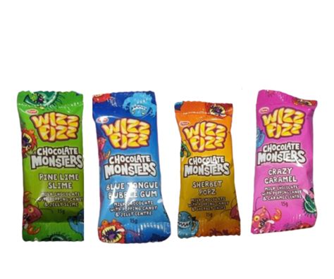 Wizz Fizz Choc Monsters 15g Our Sweet Indulgence