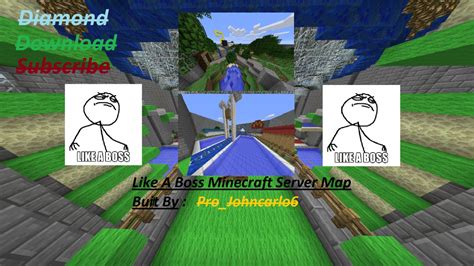 Like A Boss Minecraft Server Map Made By Pro Johncarlo6 Minecraft Map