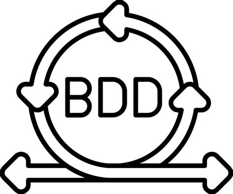 Behavior Driven Development Line Icon 49287757 Vector Art At Vecteezy