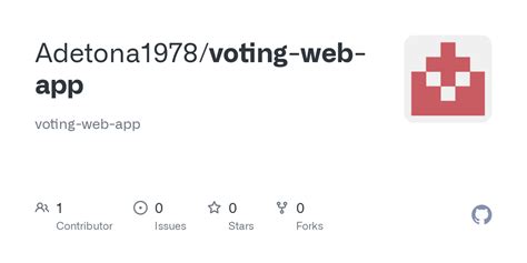Github Adetona1978voting Web App Voting Web App