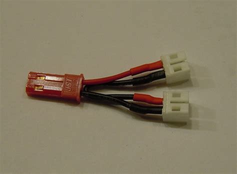 New X E Flite Blade MCP X Male Charger Connectors Cable With CM Awg Wire RC Model Vehicle