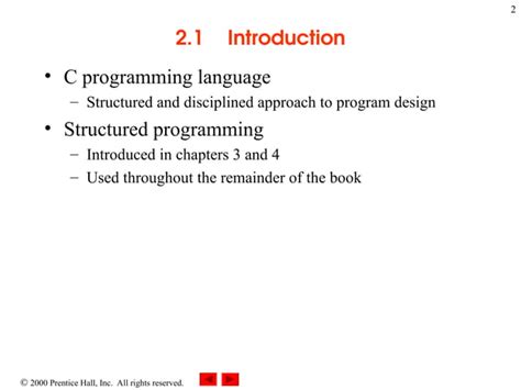 Cchap02ppt Introduction To C Programming Language Ppt
