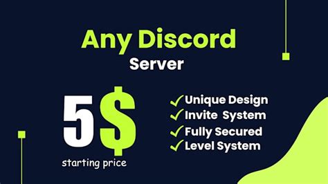 Do Discord Server Setup For You By Eightbitsol8 Fiverr