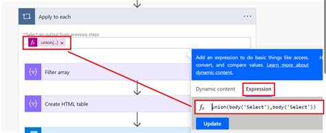 solved how to send an email with a personalised html tabl power