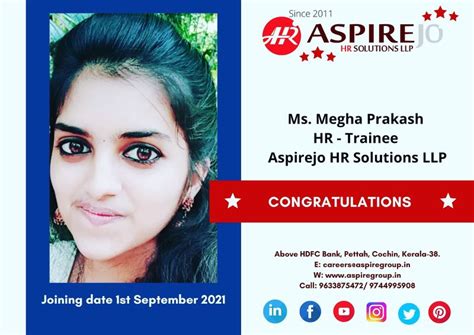 Megha Prakash On Linkedin Hrcareers Recruitmentjobs Hrgeneralist
