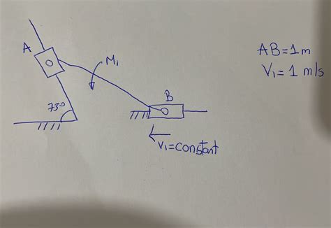 Find Velocity And Accelaration Of A B And The Beam