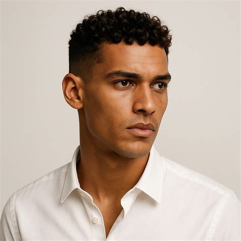 Short Hair Men Curly