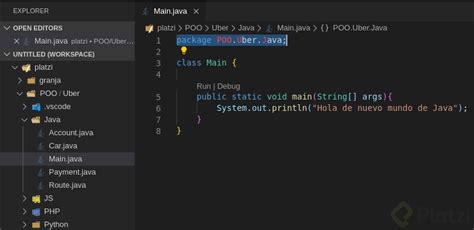 Definiendo Clases En Java Y Python