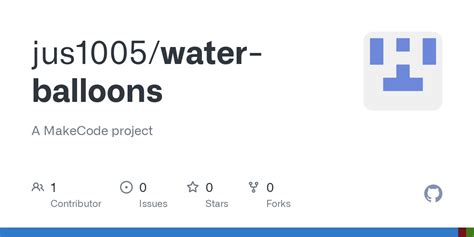 Github Jus1005water Balloons A Makecode Project
