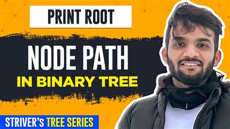 L26 Print Root To Node Path In Binary Tree C Java Youtube