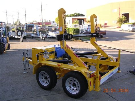 Self Loading Cable Drum Trailers And Cable Reel Trailers