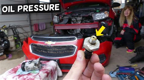 Oil Pressure Switch Sensor Location Replacement Chevrolet Cruze Chevy