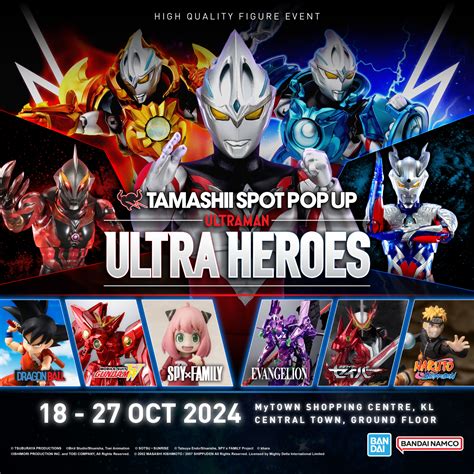 Tamashii Spot Pop Up X Ultra Heroes 2024 Brings More Excitement To Fans