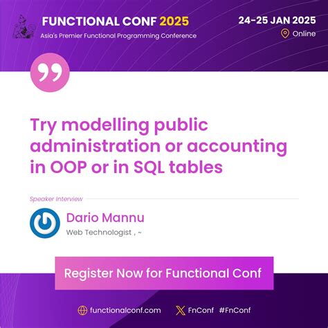 Functional Conference On Linkedin Fnconf Functionalprogramming