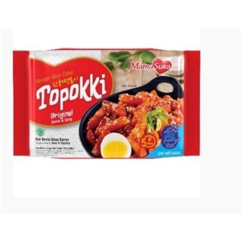 Jual Toppoki Topokki Tteokbogi Mamasuka Shopee Indonesia