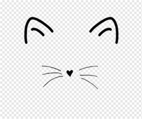 고양이 수염 고양이과의 고양이 고양이 각도 화이트 얼굴 Png Pngwing