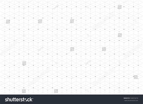 Geometric Seamless Pattern Connected Lines Dots Stock Vector Royalty Free 534010210 Shutterstock