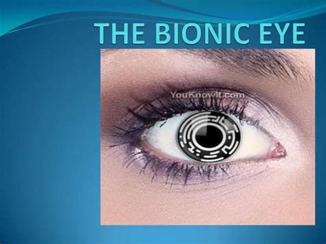 The Bionic Eye Pptx