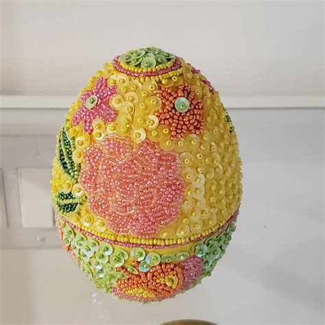 Beaded Egg Holder At Gerald Maurer Blog