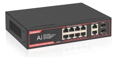 Switch Ethernet De 12 Puertos Poe Gigabit Paquete Sin Venti Envío Gratis
