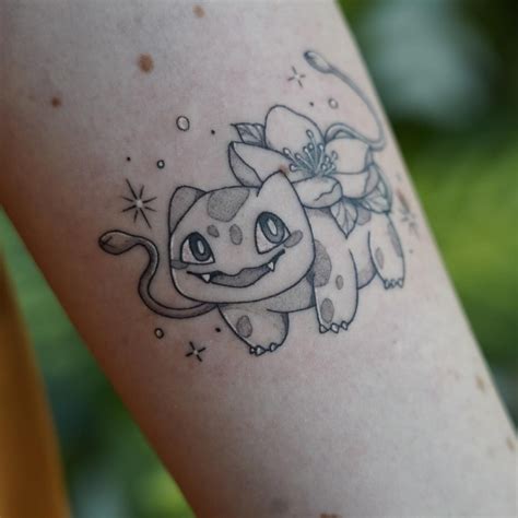 Bulbasaur Cute Tattoo
