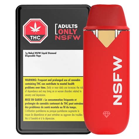 Naked Nsfw Liquid Diamond Disposable Vape Hybrid Lowest Price Canna