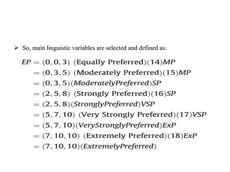 Contingency Of Weighting Factors Ppt