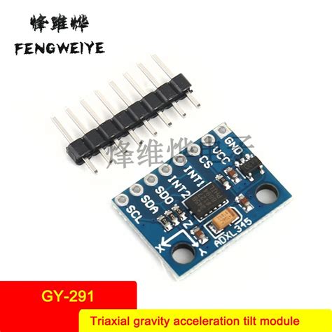 Panel Gy 291 Adxl345 Digital Triaxial Gravity Acce Grandado