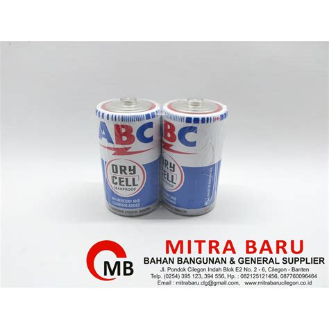 Jual Batre Baterai Abc Biru Tipe D Battrey Abc Besar Ukuran D Shopee Indonesia