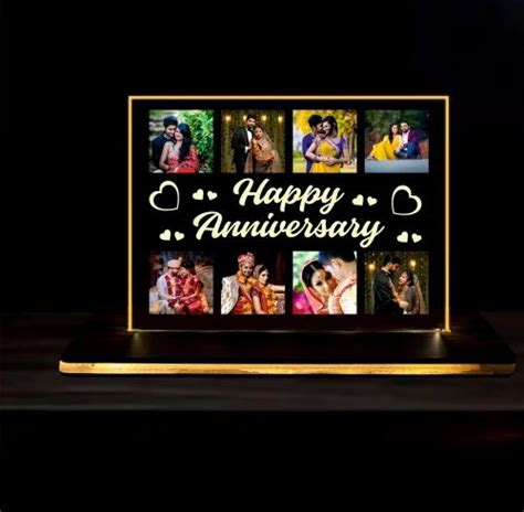 Wooden Golden Led Photo Frame For T Size 12x18 Inch At ₹ 799