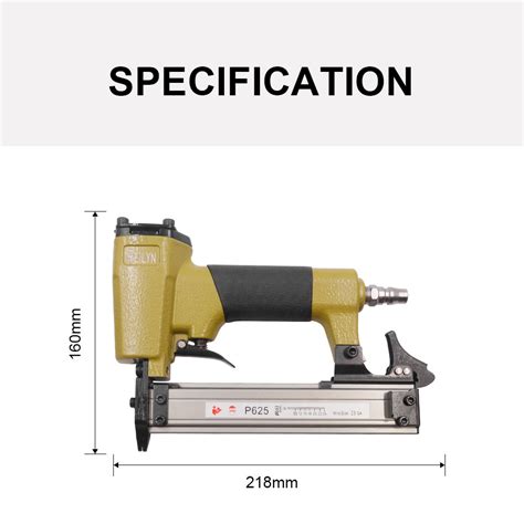 23 Gauge Pneumatic Pin Nailer P625 Accept 38 Inch To 1 Inch Length Air