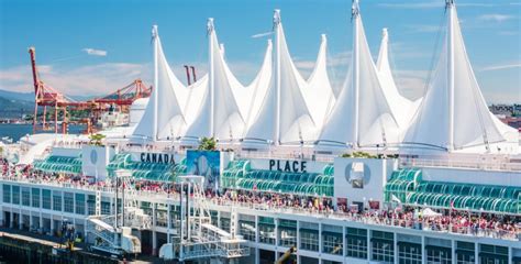 Map Of Cruise Ship Terminal Canada Place Vancouver Canada