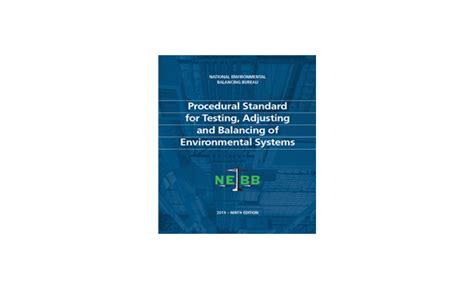 New Tab Procedural Standard Available From Nebb 2019 07 16 Achr News