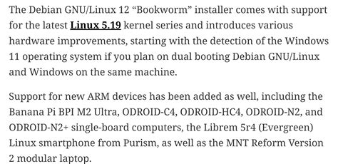 Debian 12 “bookworm” Rlibrem5