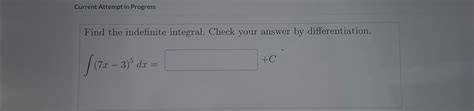 solved current attempt in progressfind the indefinite