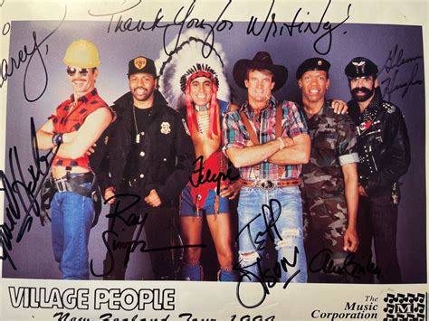 Village People Rare Photo Autographs 6 Members 8 X 11 4844662696