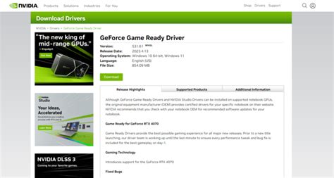 How To Fix NVIDIA GeForce Experience Driver Download Failed Error