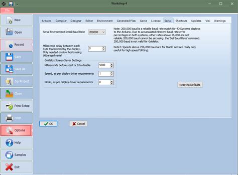 Picaso Serial Spe Commands Set 4d Systems Resource Centre