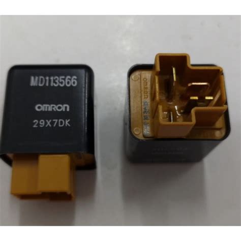 New Original Omron Alternator Relay Md113566 For Mitsubishi Proton Wira Shopee Malaysia