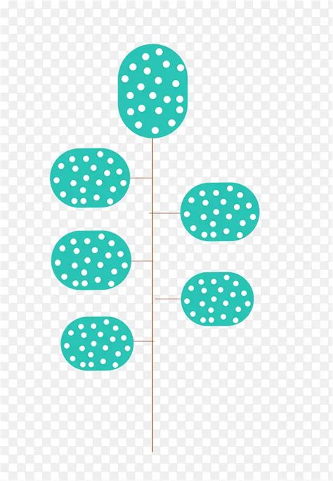 白色圆点图案叶子简笔画png图片素材下载 图片编号8287186 Png素材网