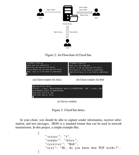 Client Server Communication Using TCP IP The First Chegg Com