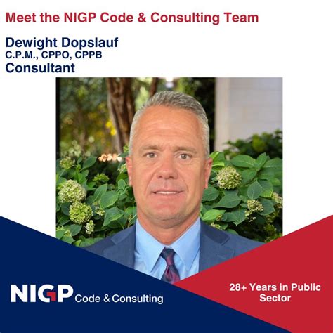Publicprocurement Leadership Nigpconsulting Procurementprofessionals Nigp Code And Consulting