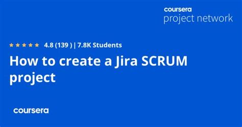 How To Create A Jira SCRUM Project Coursya