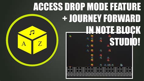 How To Access Drop Mode In Note Block Studio Journey Forward Cover YouTube