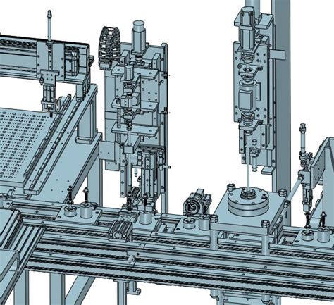 汽车电子手刹驻车制动器装配拧紧设备 Step 模型图纸下载 懒石网