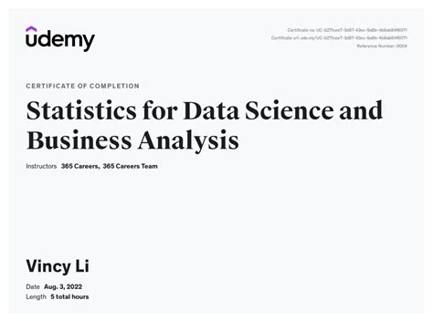 Vincy Li On Linkedin Datascience Statistics Machinelearning Udemy