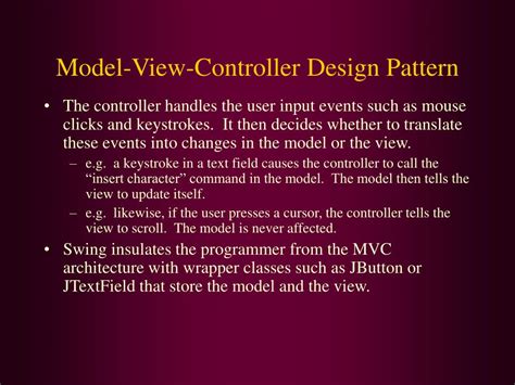 ppt swing user interface components powerpoint presentation free