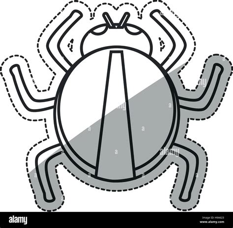 Isolated Bug Design Stock Vector Image Art Alamy