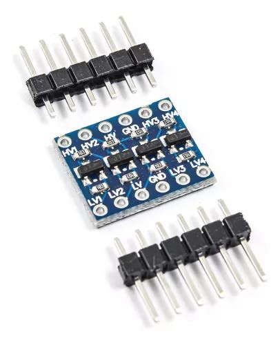 conversor de nivel lógico i2c 4 canais bidirecional 5v 3 3v