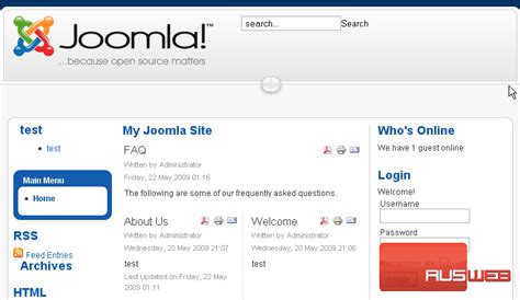 Add Custom Html To Joomla Web24